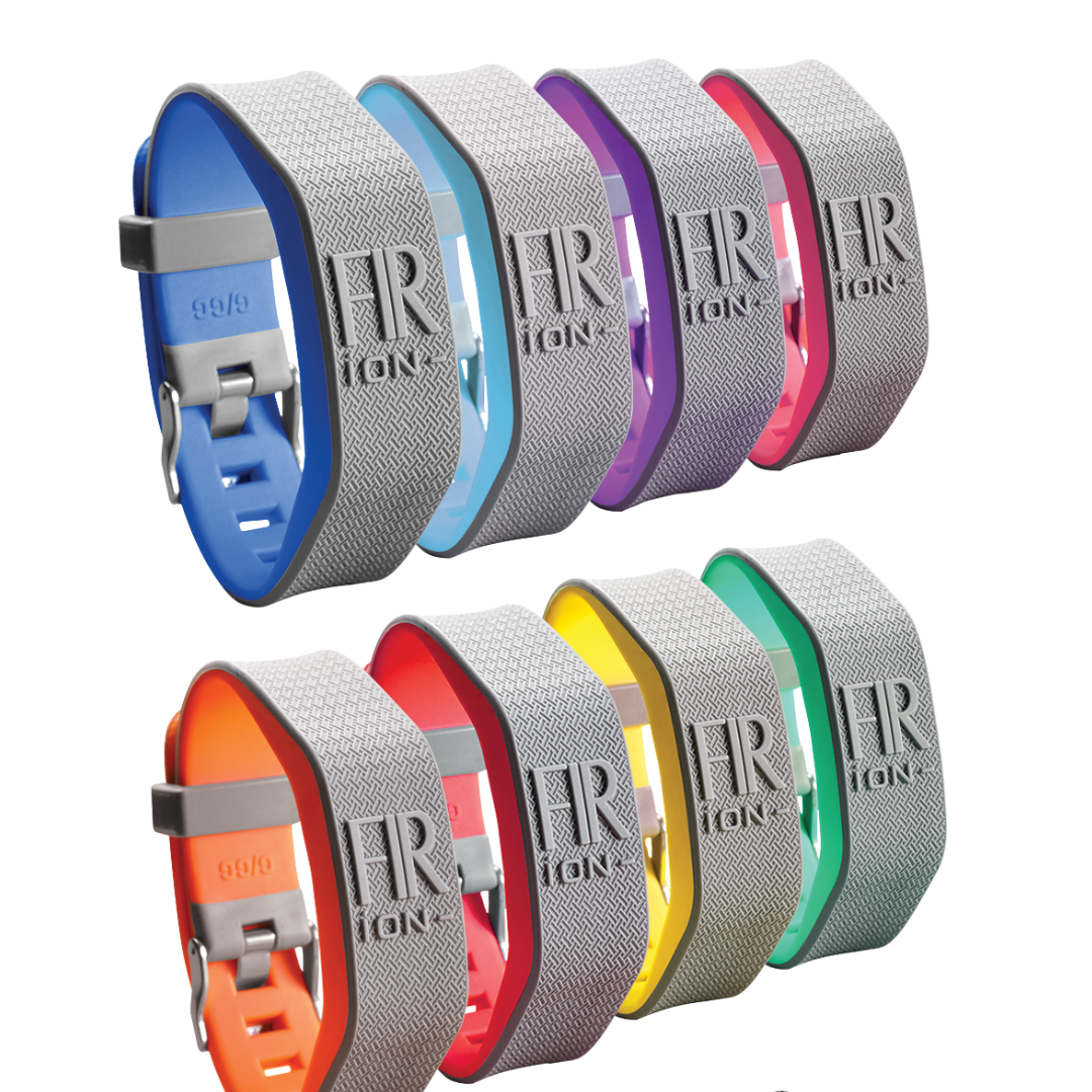 Pulsera FIR ION Grey Bicolor – e-Energy by Nipponflex